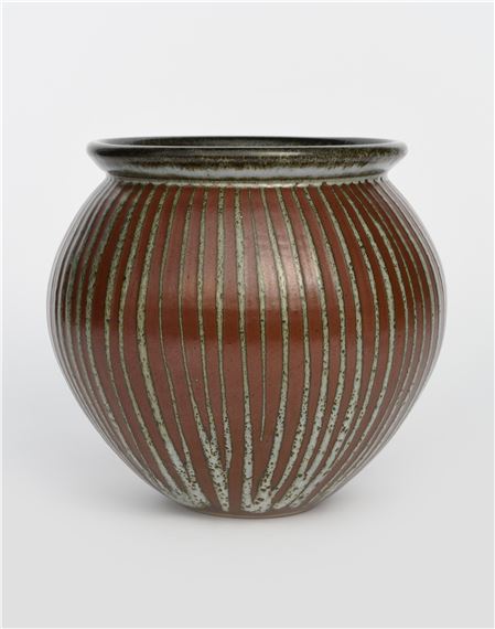 John Leach | a Muchelney Pottery stoneware vase | MutualArt