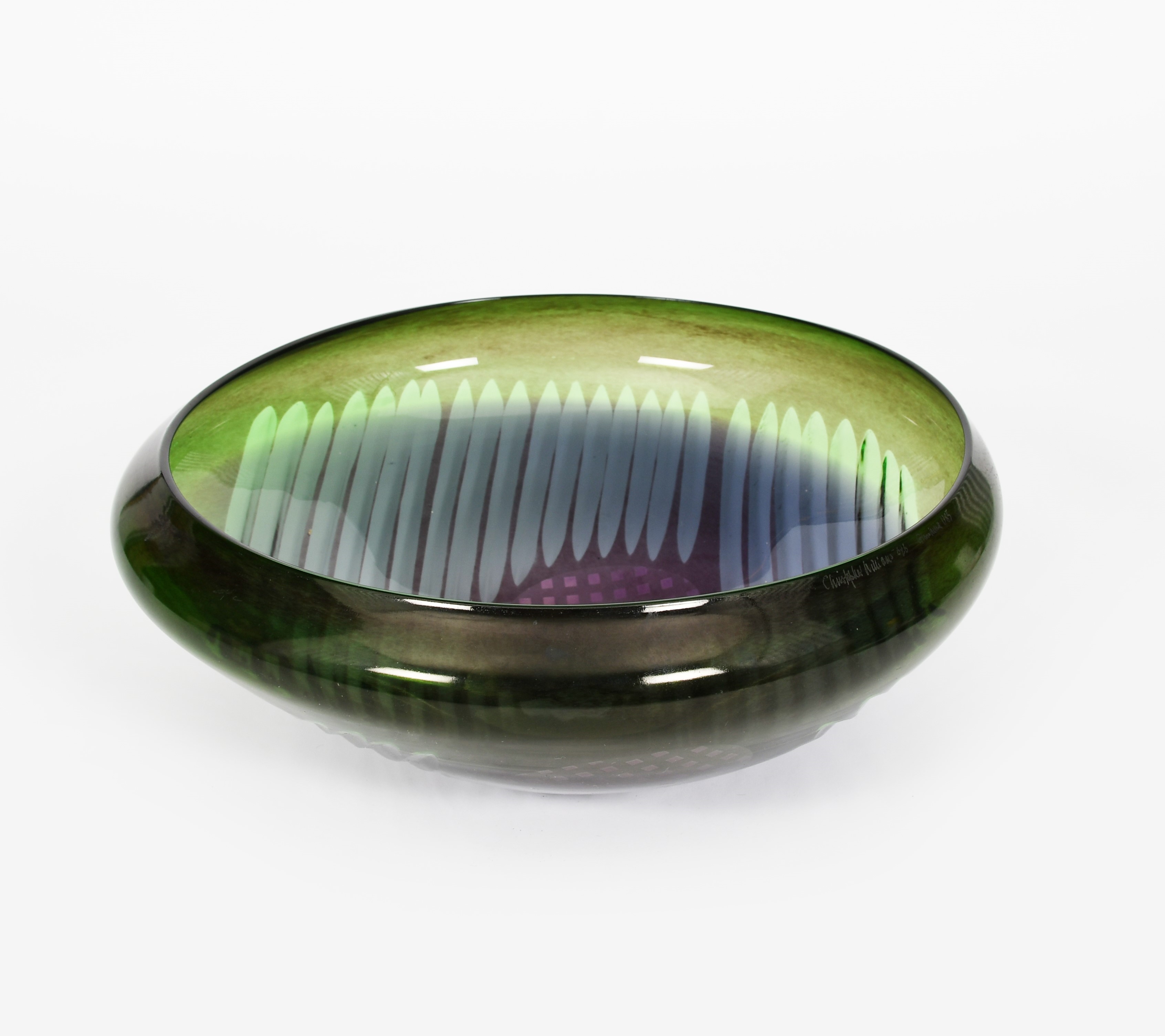 Christopher Williams | a glass bowl with inverted rim | MutualArt