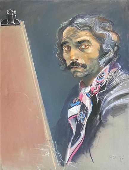 Carlos Alonso | Autoretrato (1973) | MutualArt