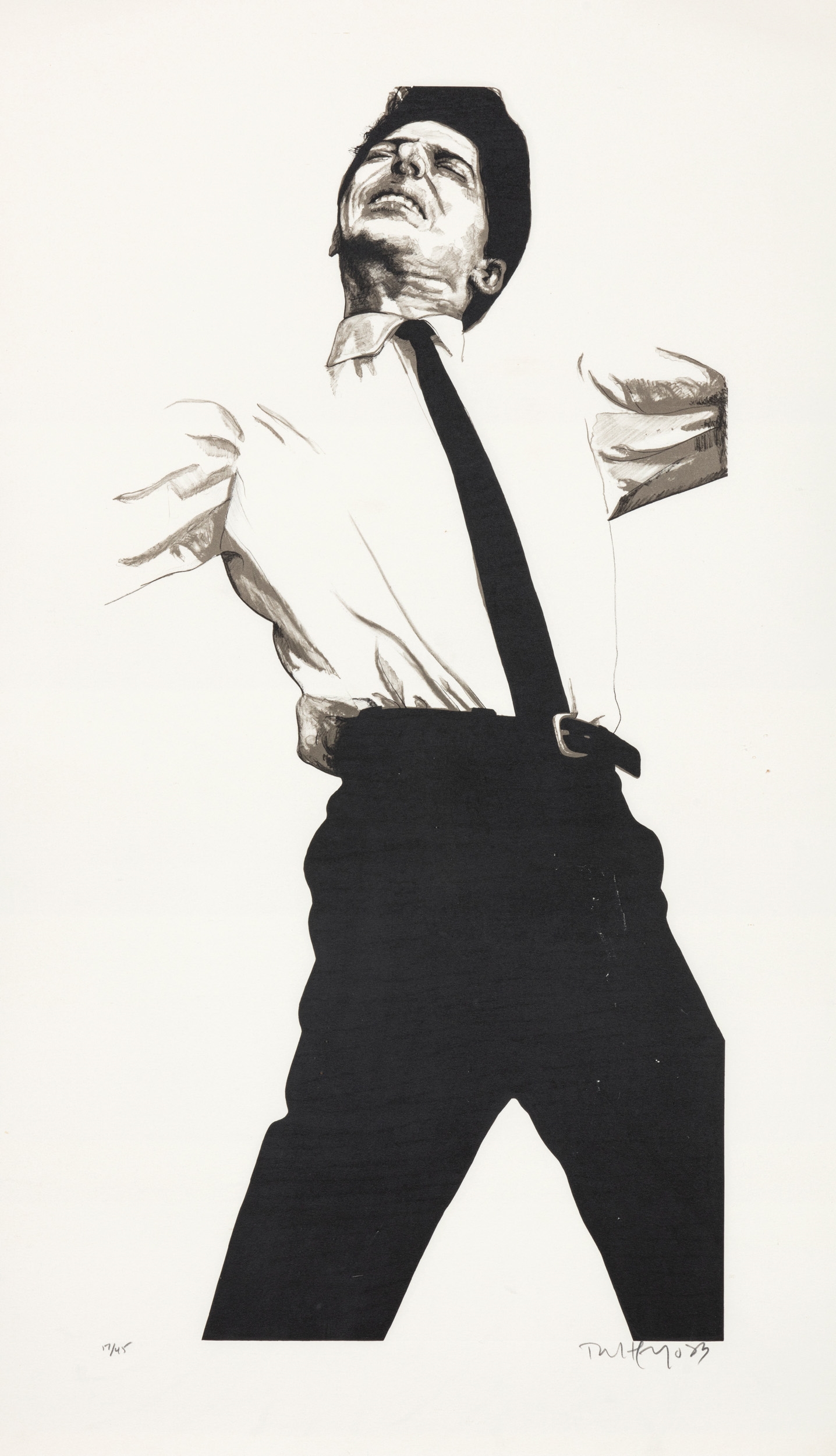 Robert Longo | Jules, State I : Men in the Cities (1982 - 1983) | MutualArt