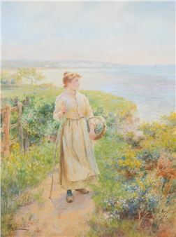 Alfred Augustus Glendening Jr. | TAMING A DOVE | MutualArt