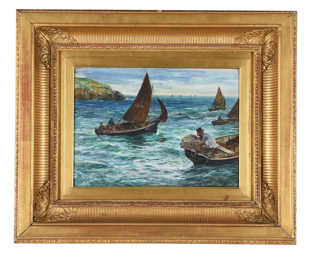 John Robertson Reid | A Cornish fishing fleet (3) | MutualArt