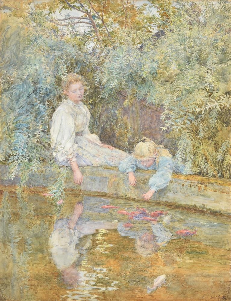 Lionel Percy Smythe | The goldfish pond | MutualArt