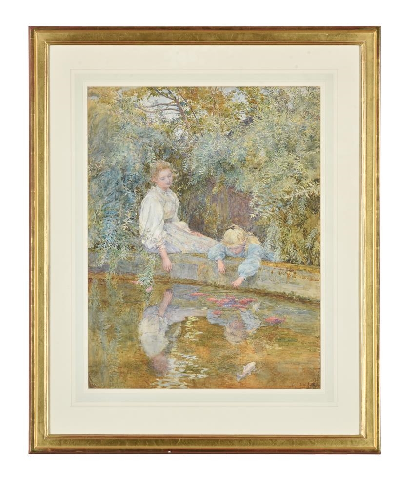 Lionel Percy Smythe | The goldfish pond | MutualArt