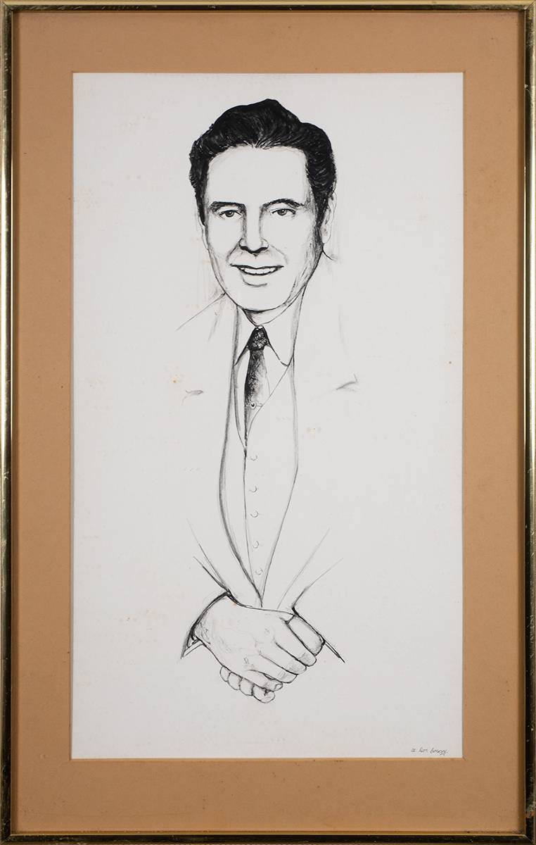 Don Conroy | Portrait drawing of John McCormack | MutualArt