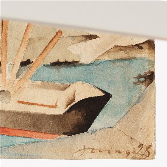 Torsten Jovinge | View over Slussen and Södermalm (1928) | MutualArt