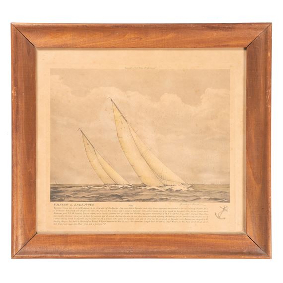 Franklyn Fairchild | A Pair of Franklin Fairchild Marine Color Etchings ...