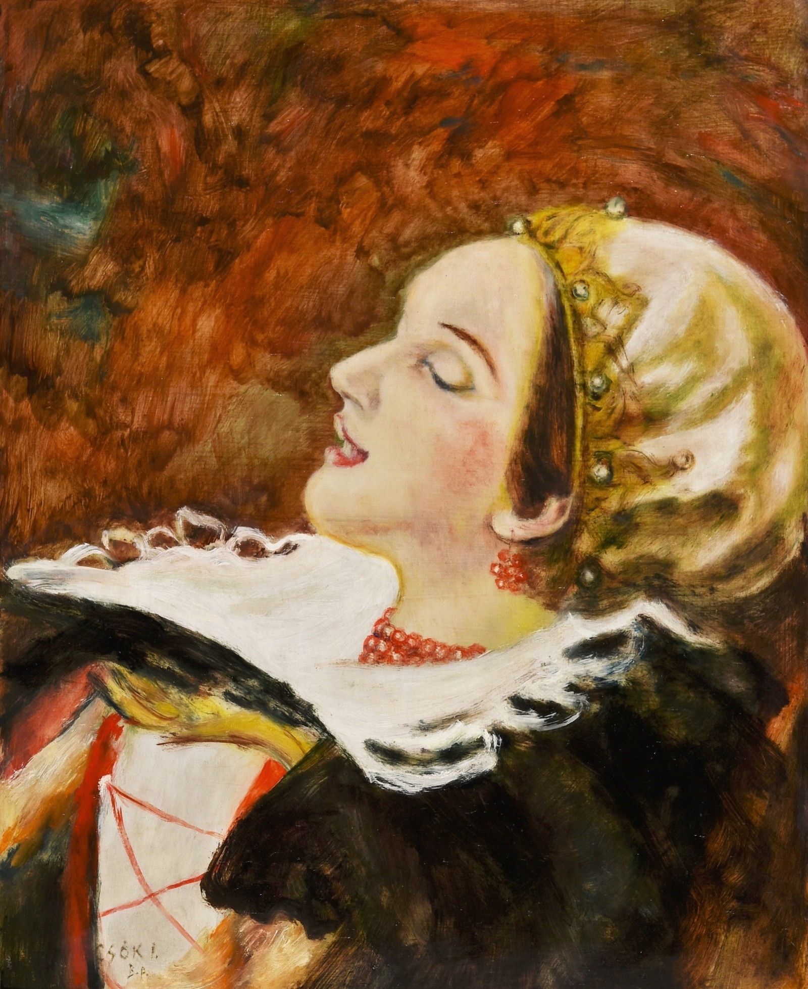 Istvan Csók | Báthory Erzsébet | MutualArt