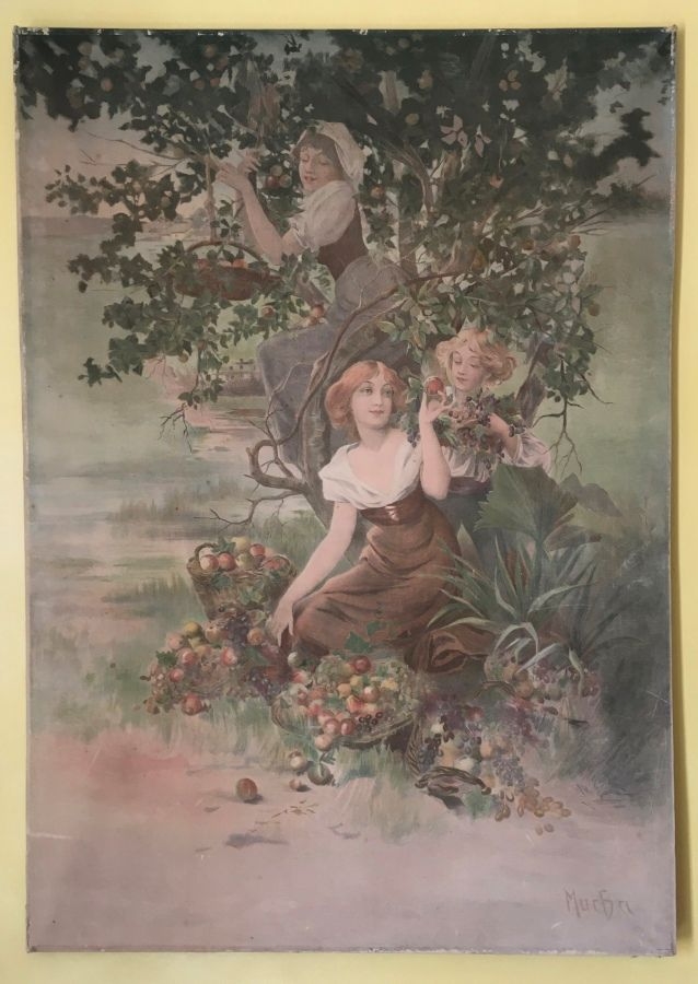 Alphonse Mucha | The Fruits (1898) | MutualArt