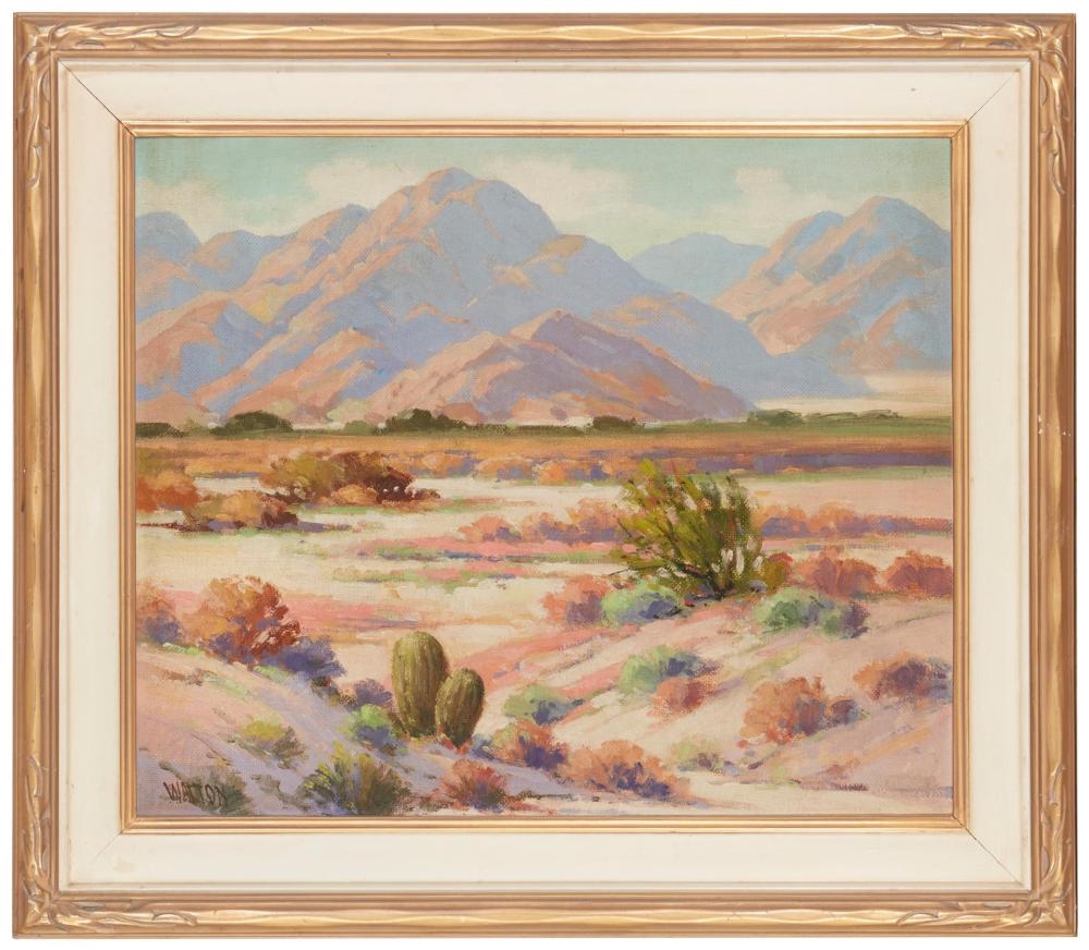 Richard Guy Walton | Desert landscape | MutualArt