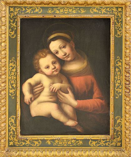 Bernardino Lanino | Madonna con Bambino | MutualArt