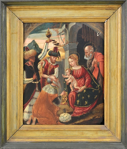 Venetian School, 16th Century | Adorazione dei Magi | MutualArt