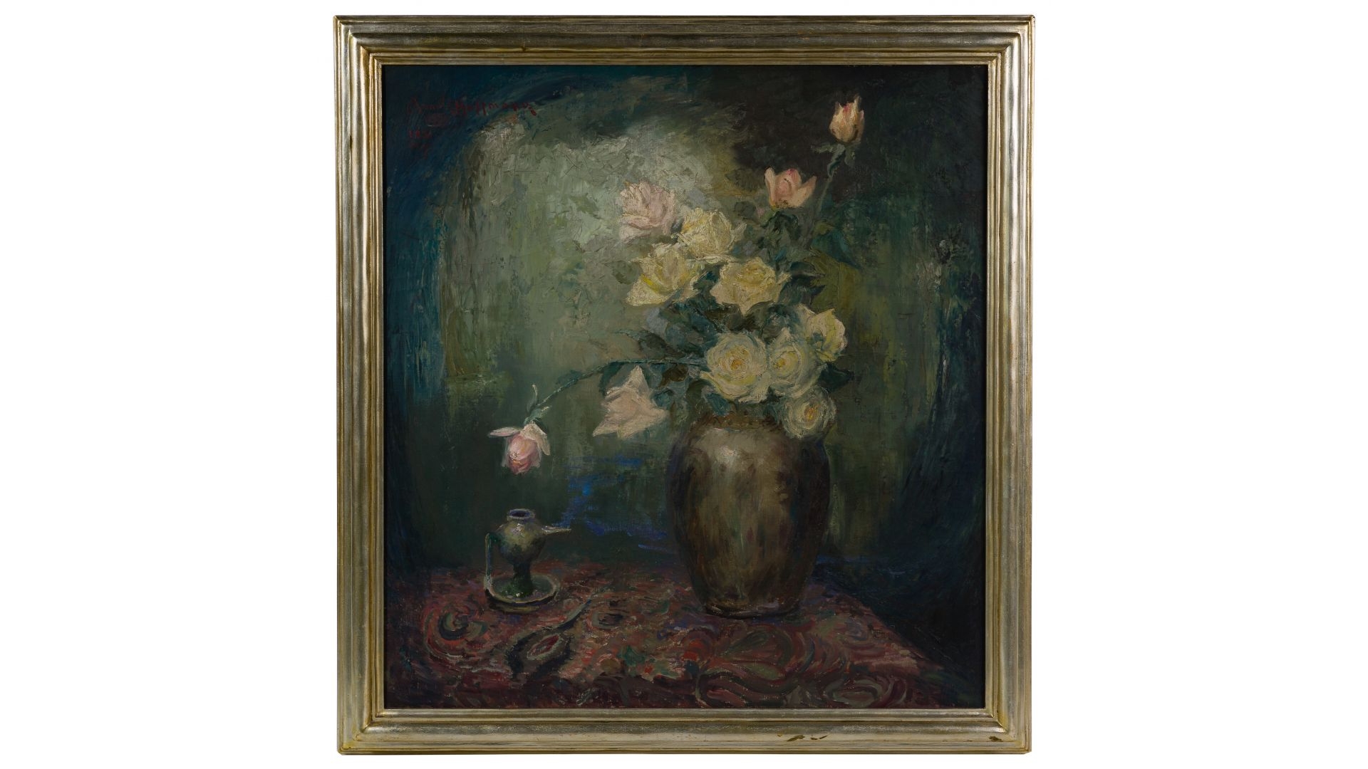 Arnold Hoffman | Floral still life (1931) | MutualArt