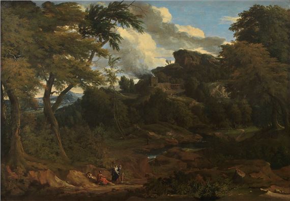 Jean-Baptiste Huysmans | PAESAGGIO CON FIGURE | MutualArt