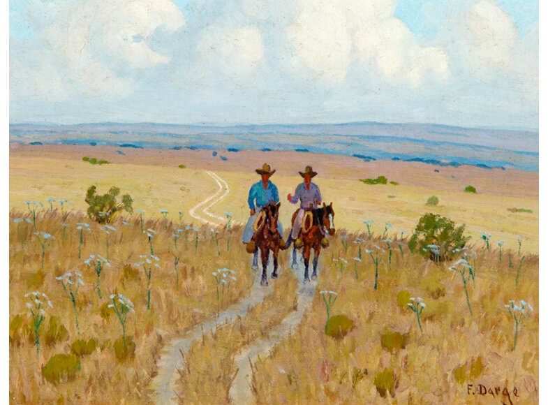 Fred Darge | Two Riders | MutualArt