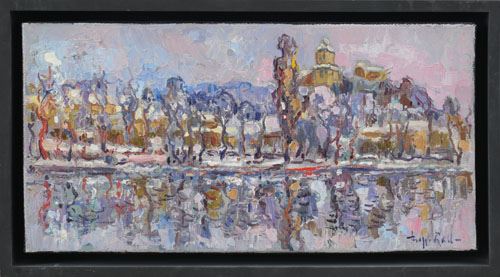 Beppe Gallo | Inverno sul Po ai Cappuccini (2009) | MutualArt