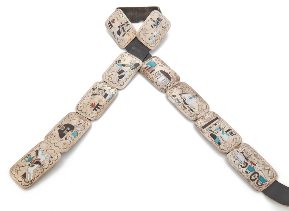 Benjamin Becenti | A Navajo Benjamin Becenti concho belt | MutualArt