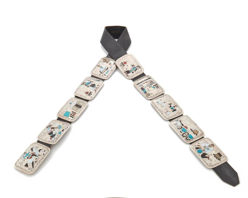 Benjamin Becenti | A Navajo Benjamin Becenti concho belt | MutualArt