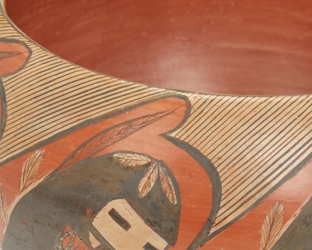 Dextra Quotskuyva | A Hopi-Tewa pottery bowl | MutualArt