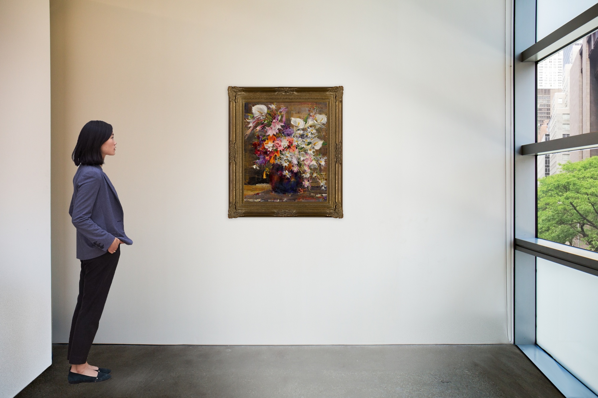 Nicolai Fechin | Floral with Daisies | MutualArt