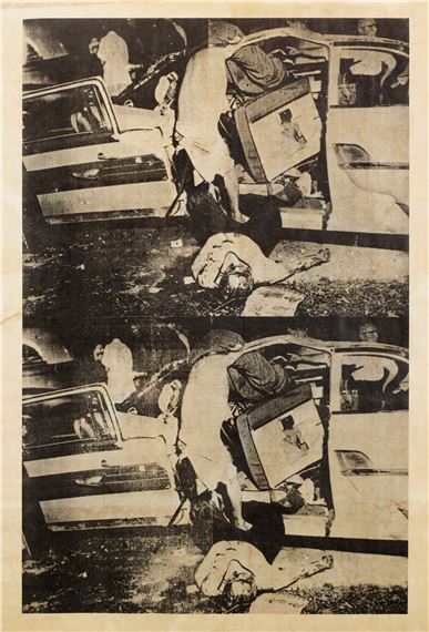 Andy Warhol | Saturday Disaster (1964) | MutualArt