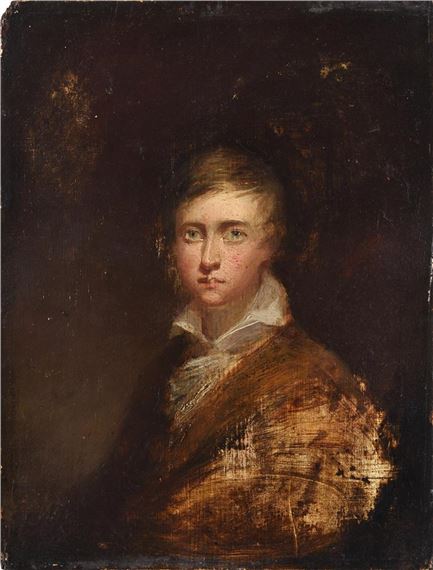 John Constable | Portrait of a boy, head and shoulders | MutualArt