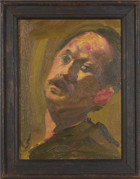 Kevin Sinnott | Self Portrait (1987) | MutualArt