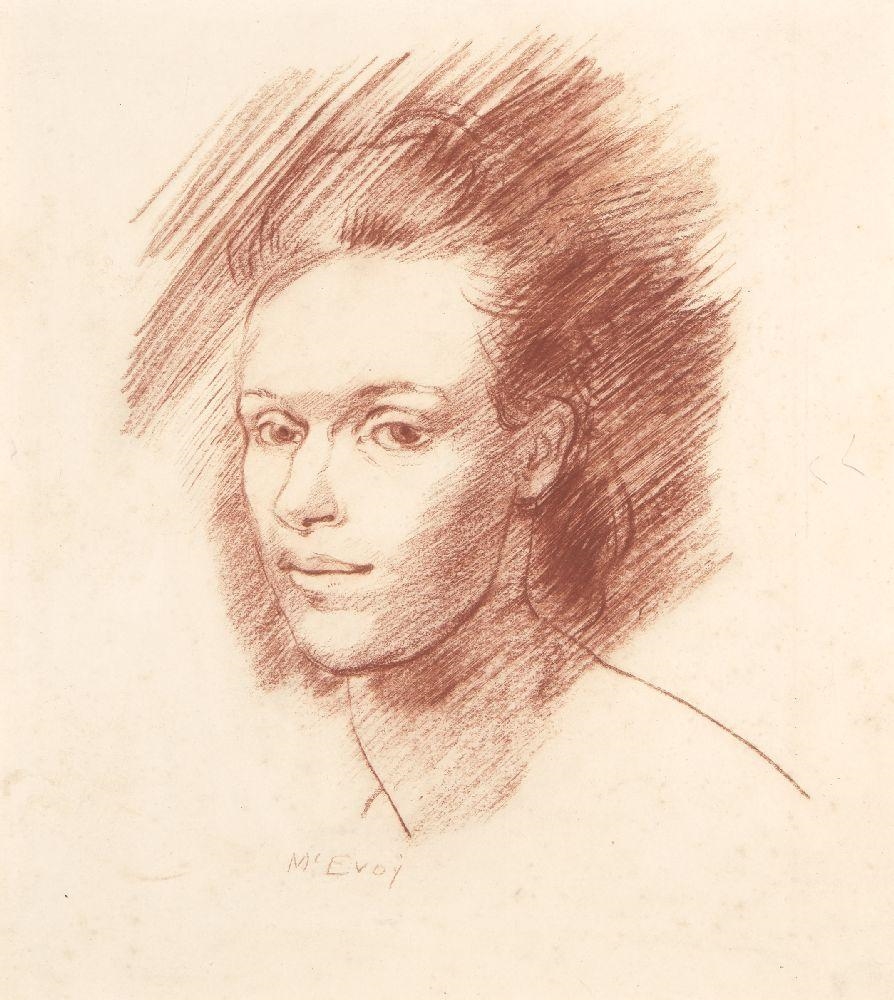 Ambrose McEvoy | Portrait study (Circa 1920s) | MutualArt