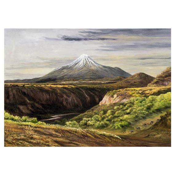 Carlos Pelestor | Pico de Orizaba desde Metlac. | MutualArt