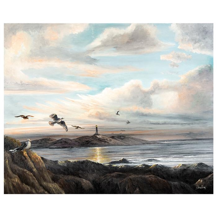 Carlos Pelestor | El faro. | MutualArt