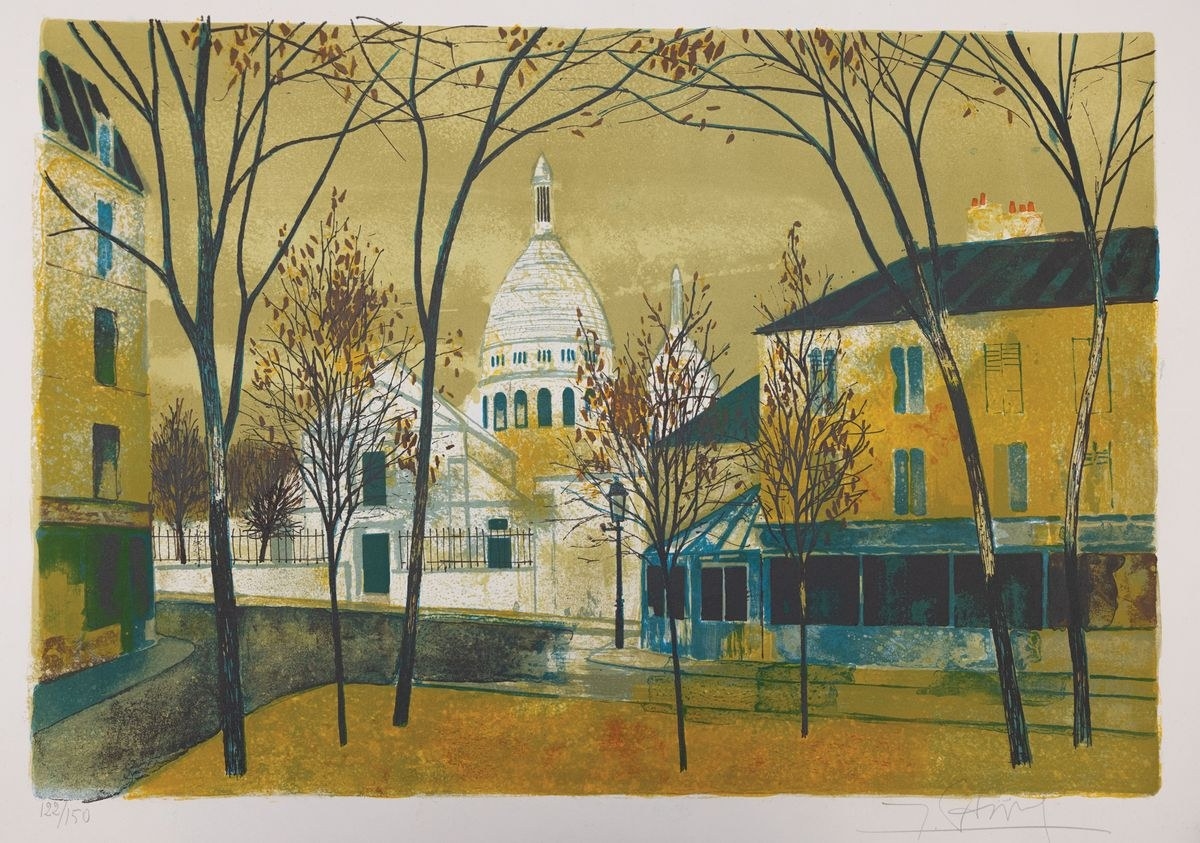 Yves Ganne | SACRE-COEUR | MutualArt