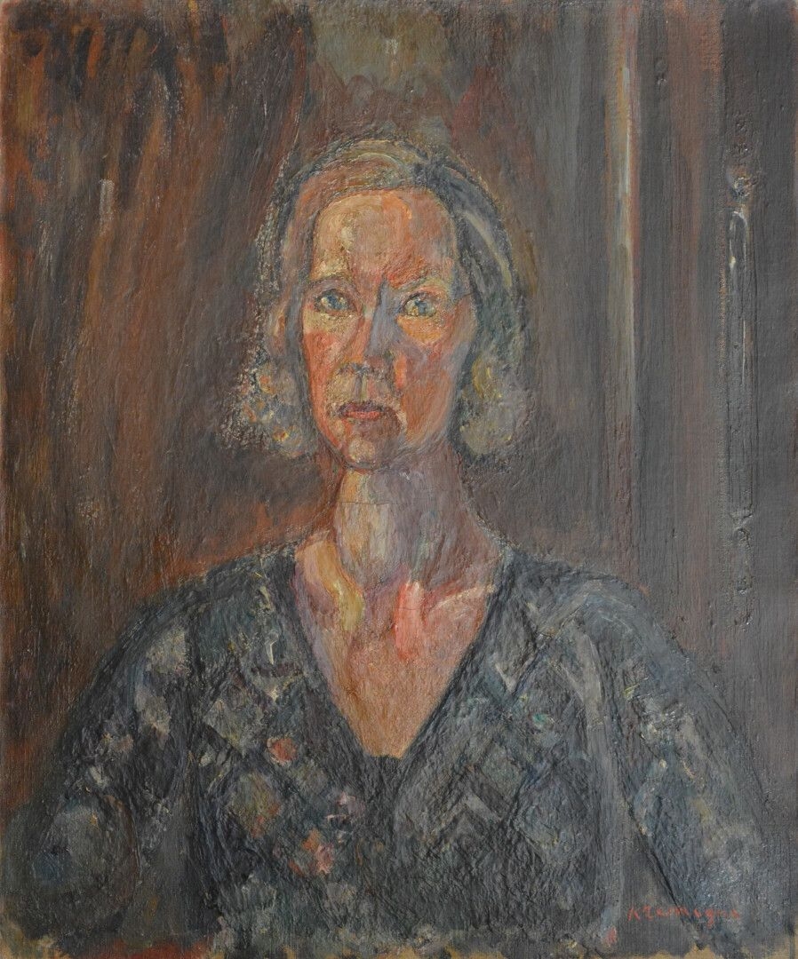 Pinchus Krémègne | Portrait of a Woman | MutualArt