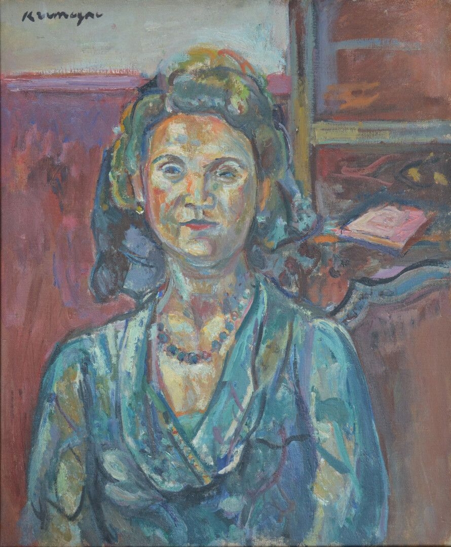 Pinchus Krémègne | Portrait of a Woman | MutualArt