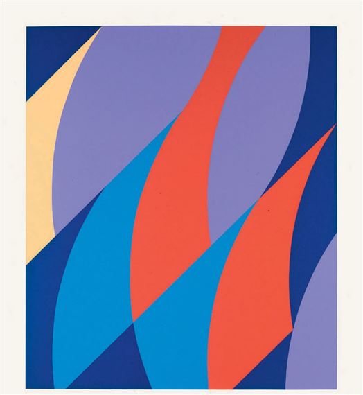 Bridget Riley | LARGE FRAGMENT (2006) | MutualArt