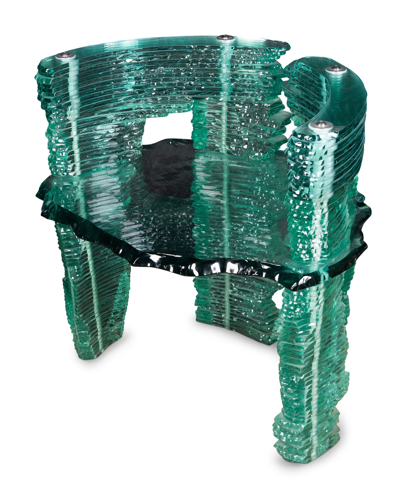Danny Lane | Glass Chair (1990) | MutualArt