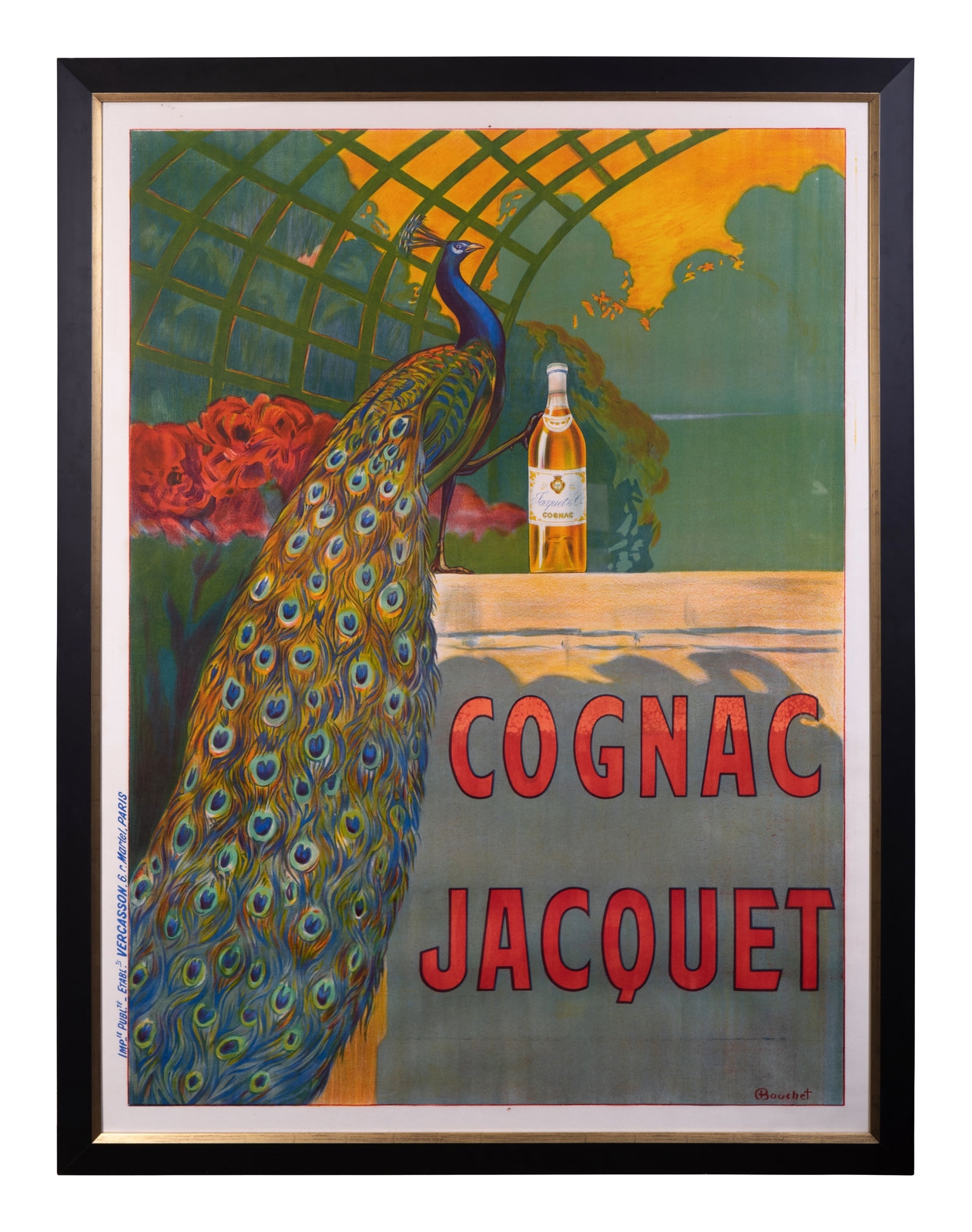 French School, 20th Century | A French Poster for Cognac Jacquet ...