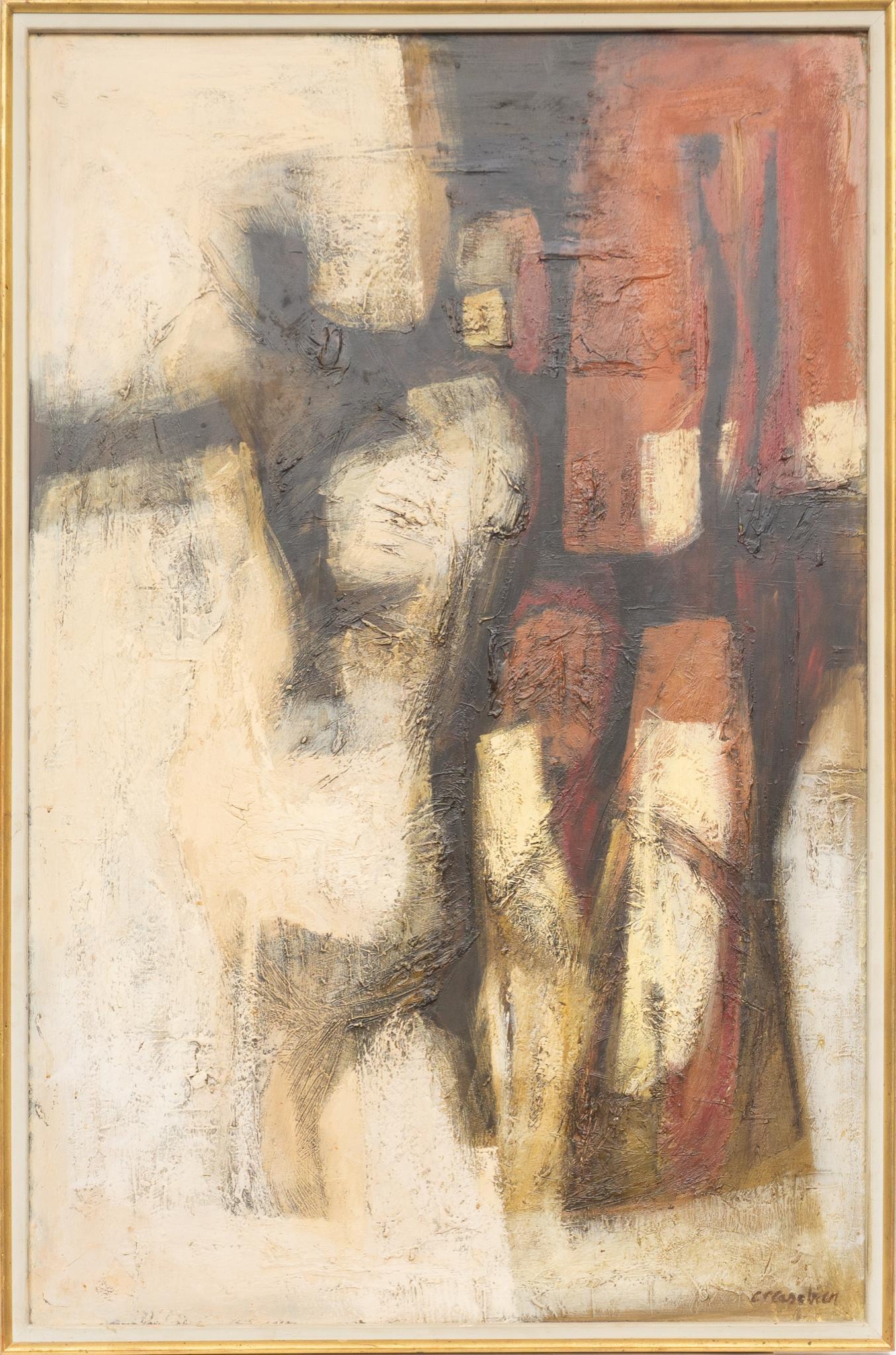 Cecil Lang Casebier | Untitled (Abstract) (1960) | MutualArt