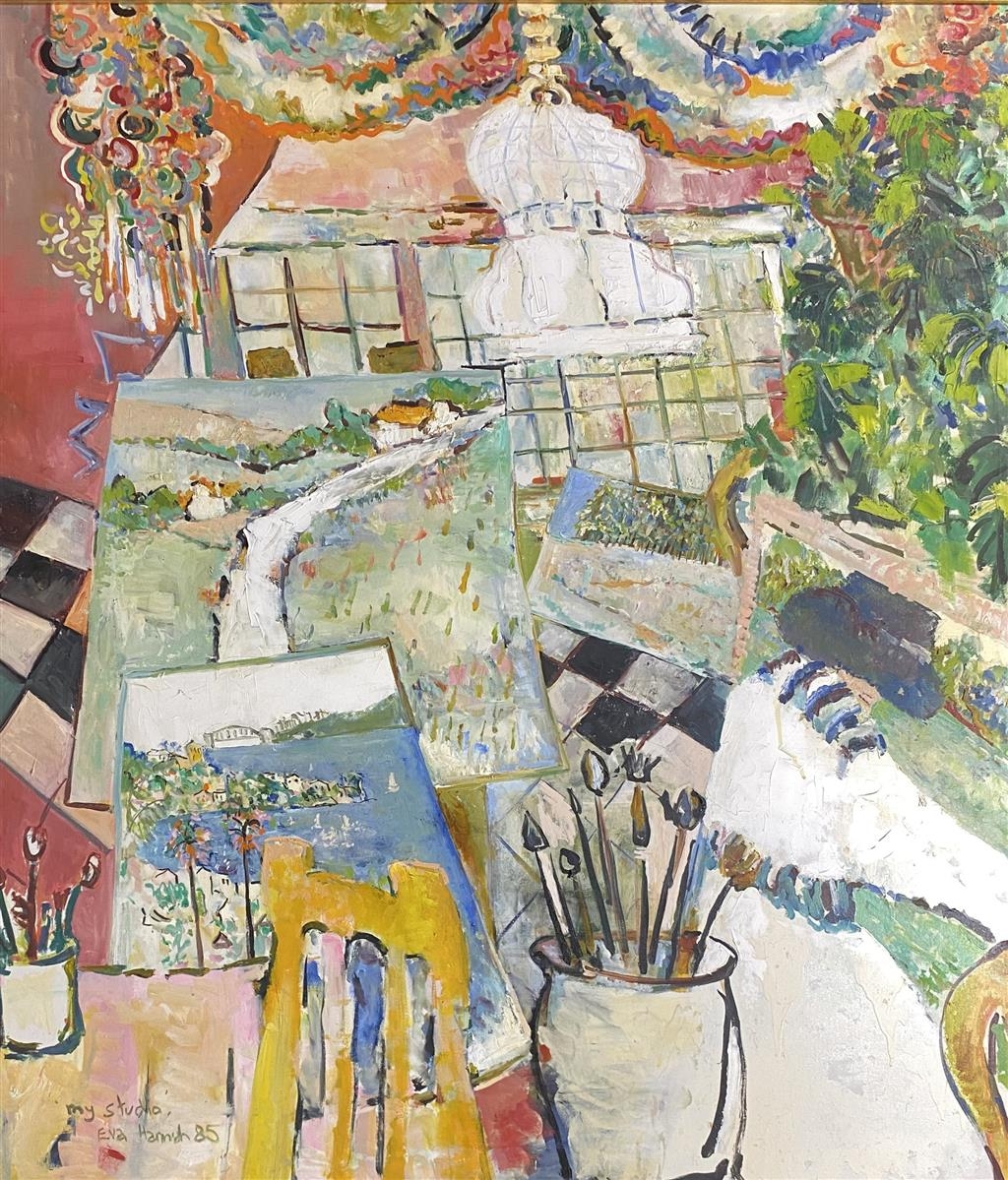 Eva Hannah | My Studio (1985) | MutualArt