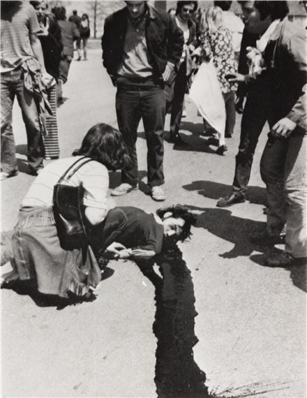 John Filo | A sequence of three photographs from the Kent State ...