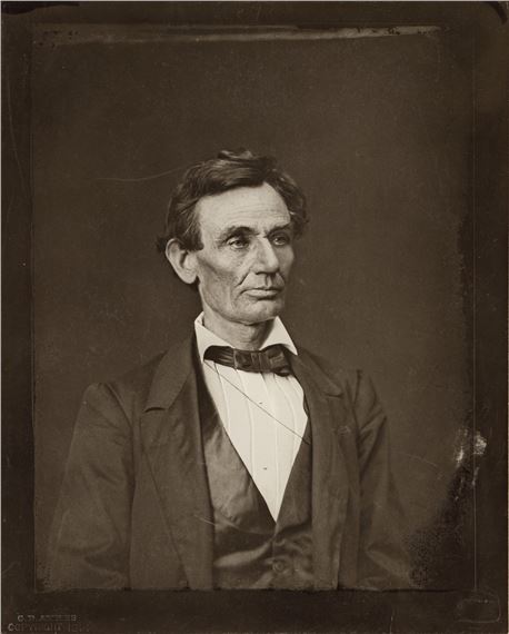 Alexander Hesler | Portrait of Abraham Lincoln. | MutualArt