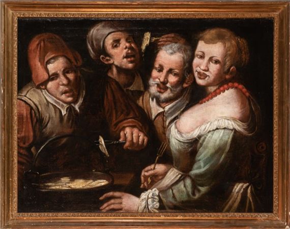 Vincenzo Campi | The Ricotta Eaters | MutualArt