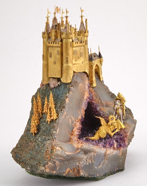 William Tolliday | Castle of St. George and The Dragon (1970) | MutualArt