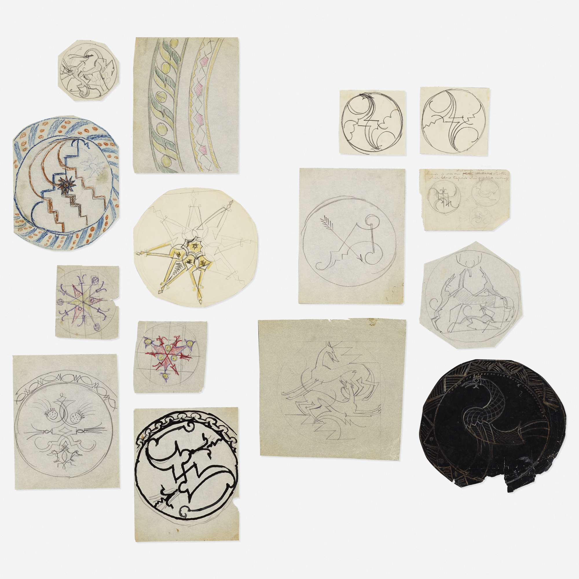 Wilhelm Hunt Diederich | Collection of seventy-five design and ...