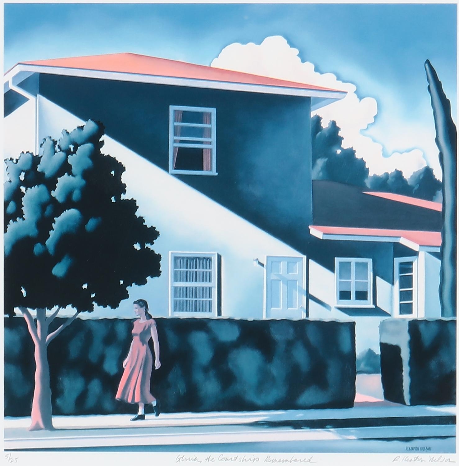 R. Kenton Nelson | Gloria, the Courtship Remembered (1996) | MutualArt