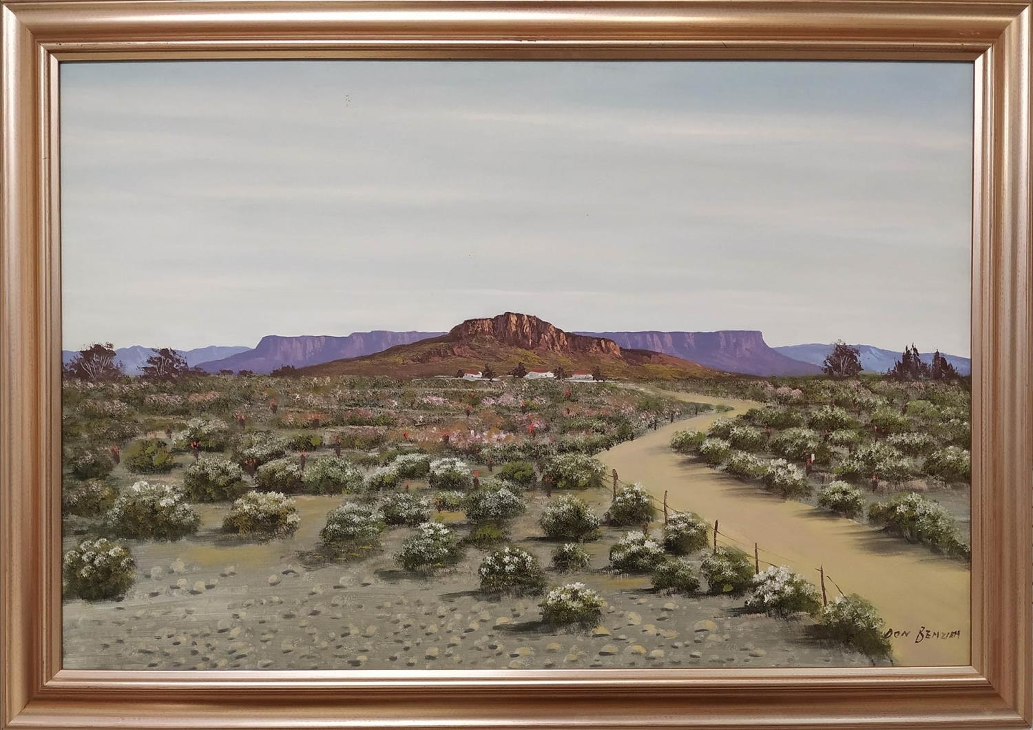 Don Benzien | View of Drakensberg escapement, Mont-Aux-Soures | MutualArt