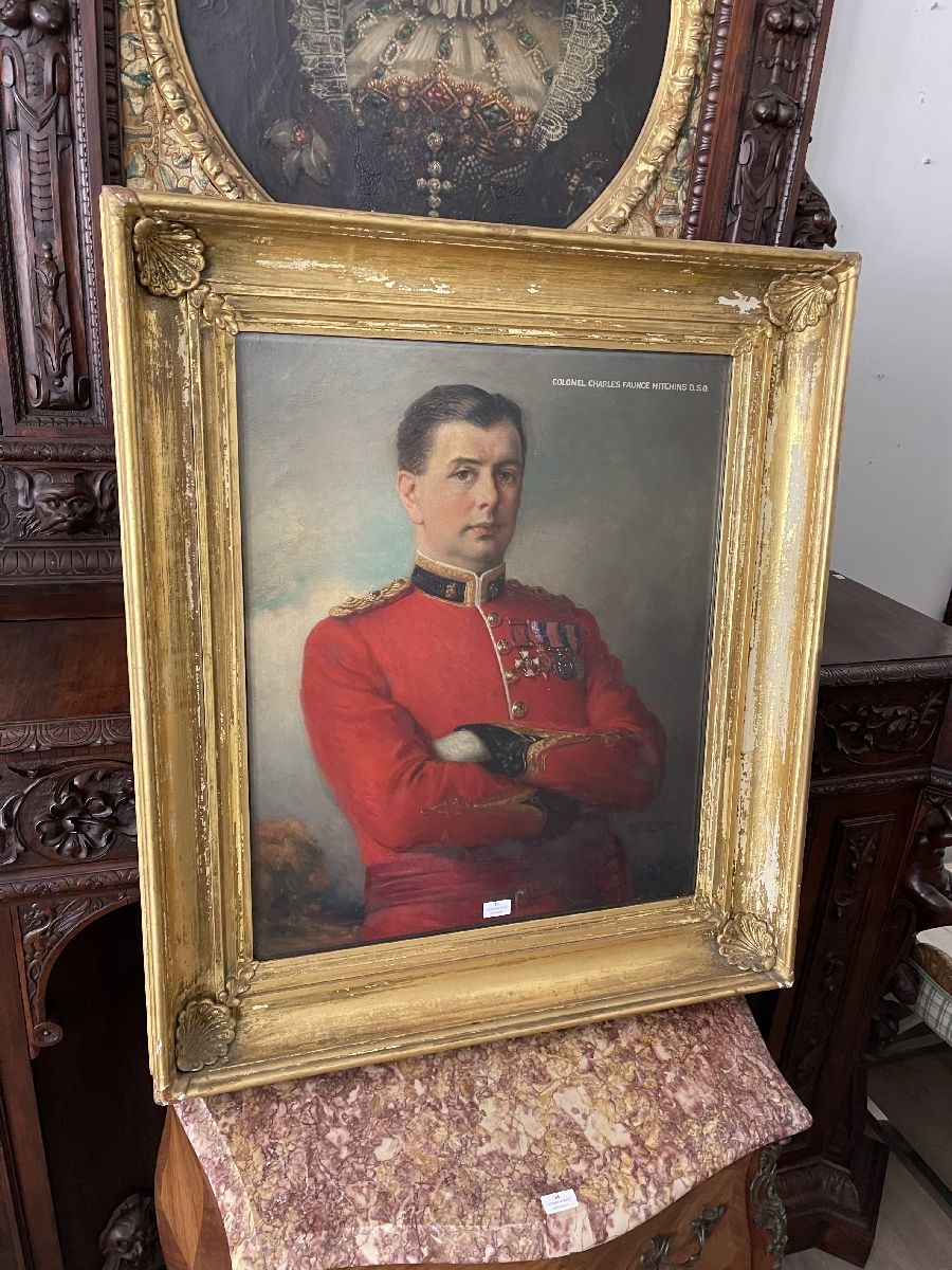 Lipscombe Guy | Portrait of Colonel Charles Faurce Hitchins | MutualArt