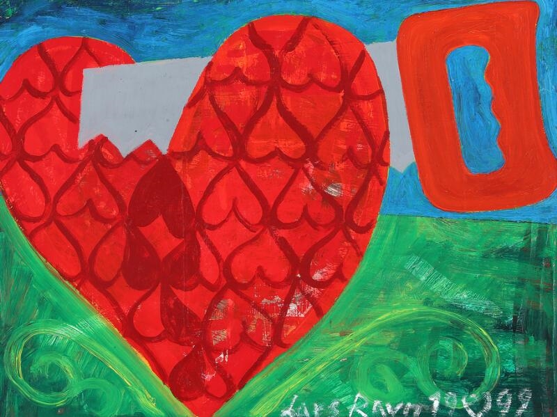Lars Ravn | Hjertet og saven (1999) | MutualArt