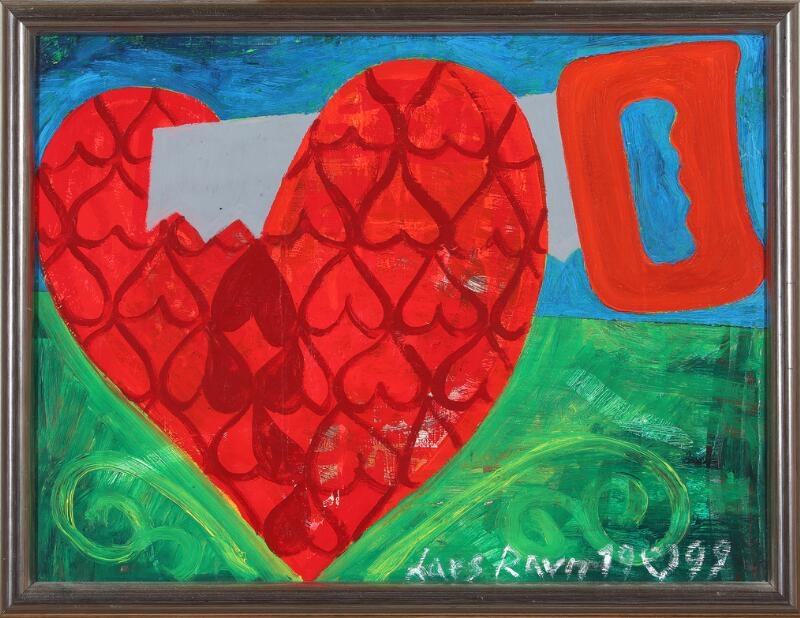 Lars Ravn | Hjertet og saven (1999) | MutualArt