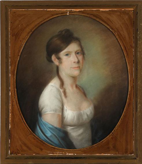 Jens Juel | Portrait of Anna Chatrine Barth | MutualArt