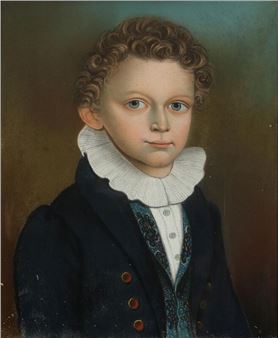 Danish School, 19thCentury | A portrait of the young Edvard Collin ...